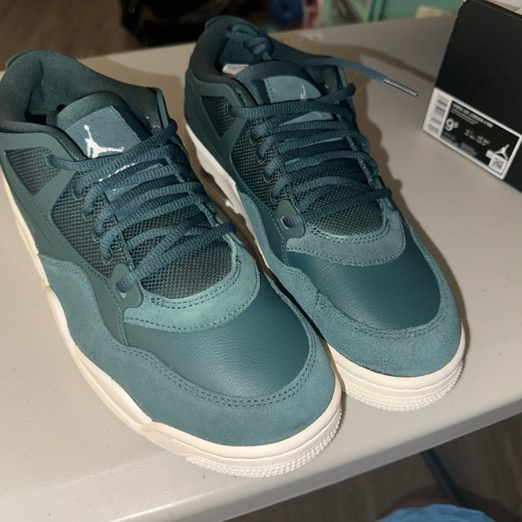 Jordan | Shoes | Brand New Unused Womans 95 Emerald Green Air Jordan 4 ...
